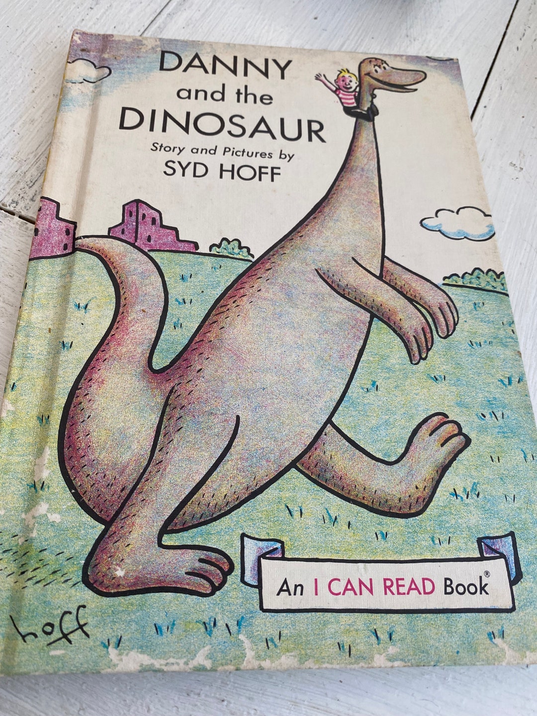 Danny and the Dinosaur Syd Hoff 1958 Hardcover 1st Edition VTG I Can ...