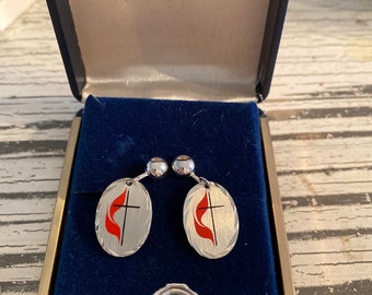 Methodist Earrings - Etsy