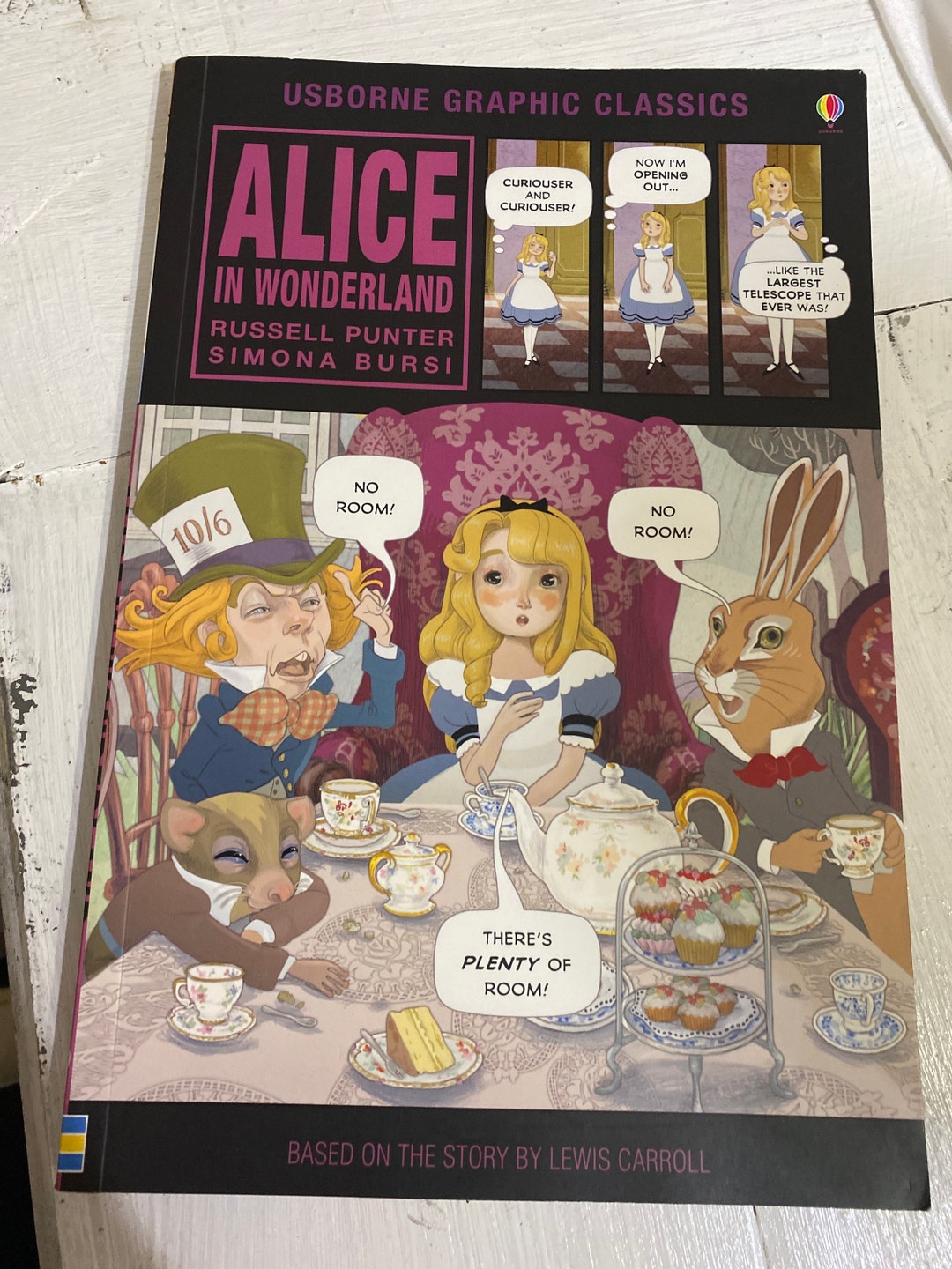 Usborne Graphic Classics: Alice in Wonderland, 2002 Paperback - Etsy