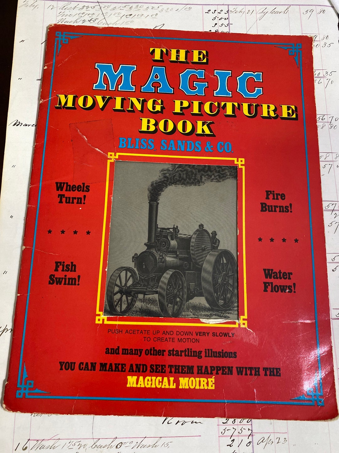 Vintage 1975 the Magic Moving Picture Book - Etsy