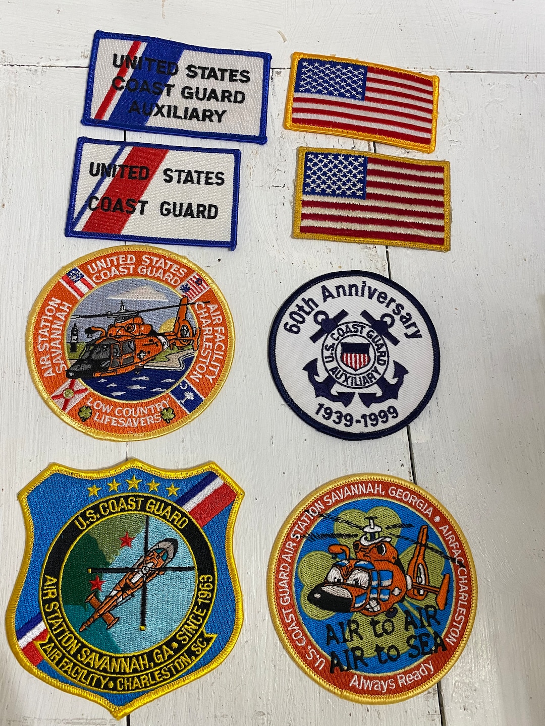 Vintage US Coast Guard Patches - Etsy
