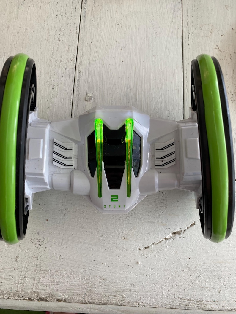 Storm Twister 2 Wheeler RC Vehicle 360 Spin Roll Over Stunt Car No ...