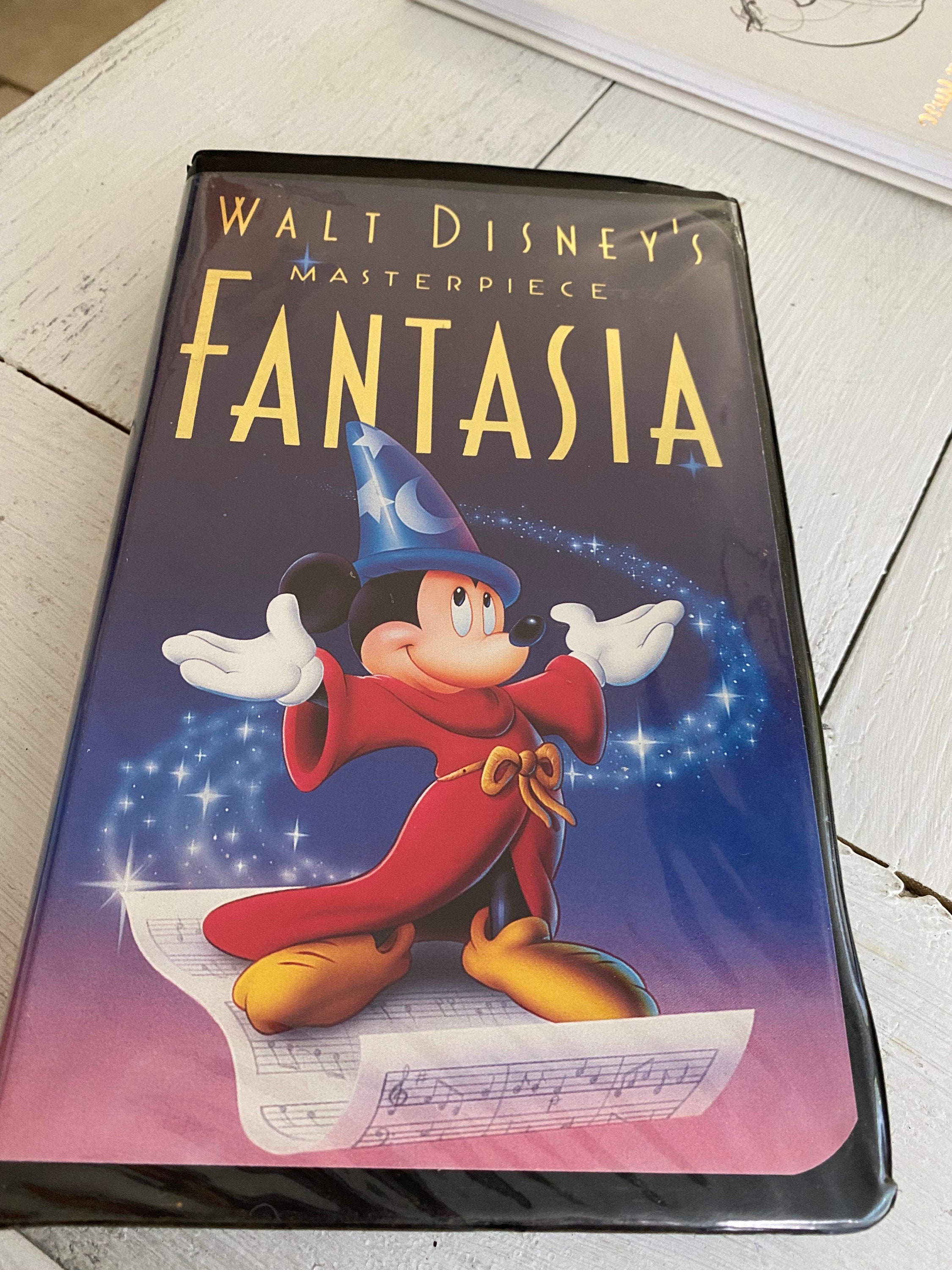 Walt Disney's Masterpiece Edition Fantasia VHS Collector Tape - Etsy
