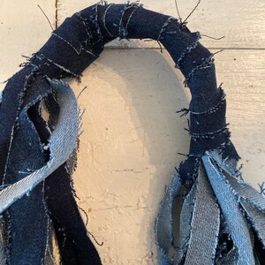 Handmade Jean Loop Necklace Scarf - Etsy