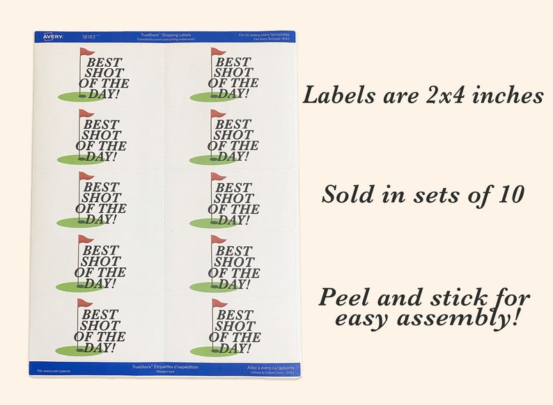 Golf Party Shot Labels, Bachelor Party Decor, Bachelor Party Shots ...