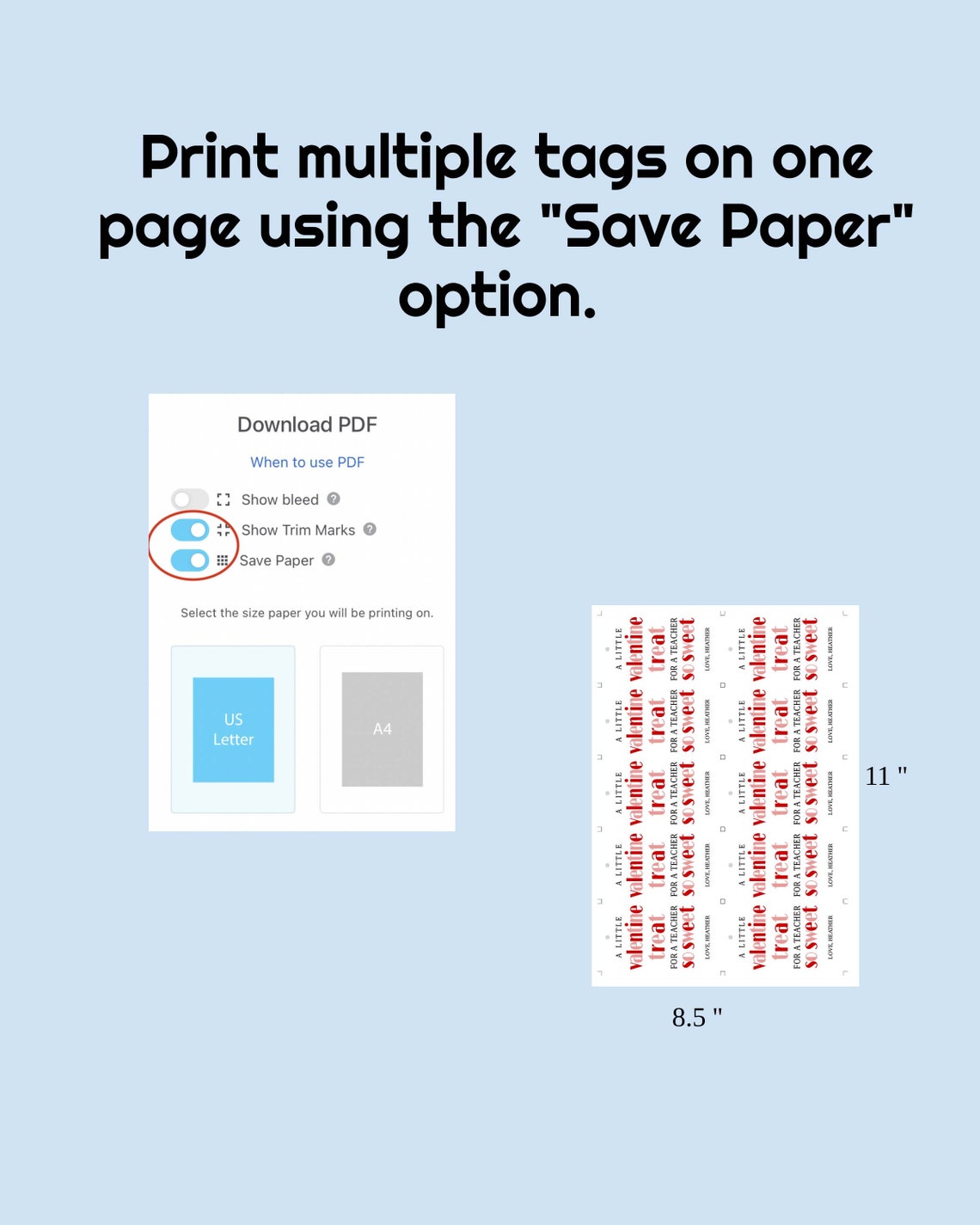 Valentine's Day Teacher Gifts, Valentines Teacher Gift Tag, Valentines ...