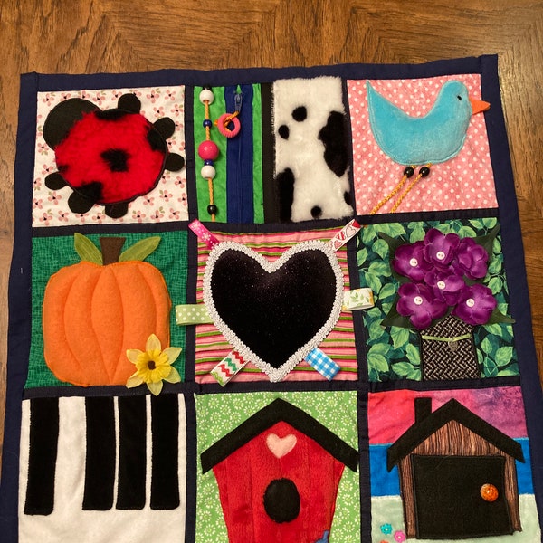 Fidget Blanket - Etsy