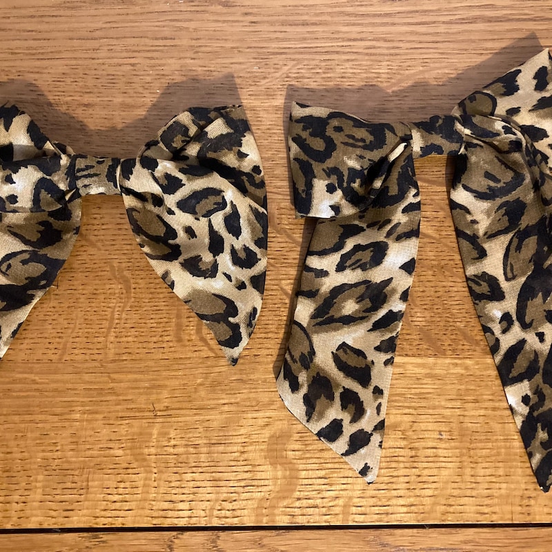 Bow Print Fabric - Etsy UK