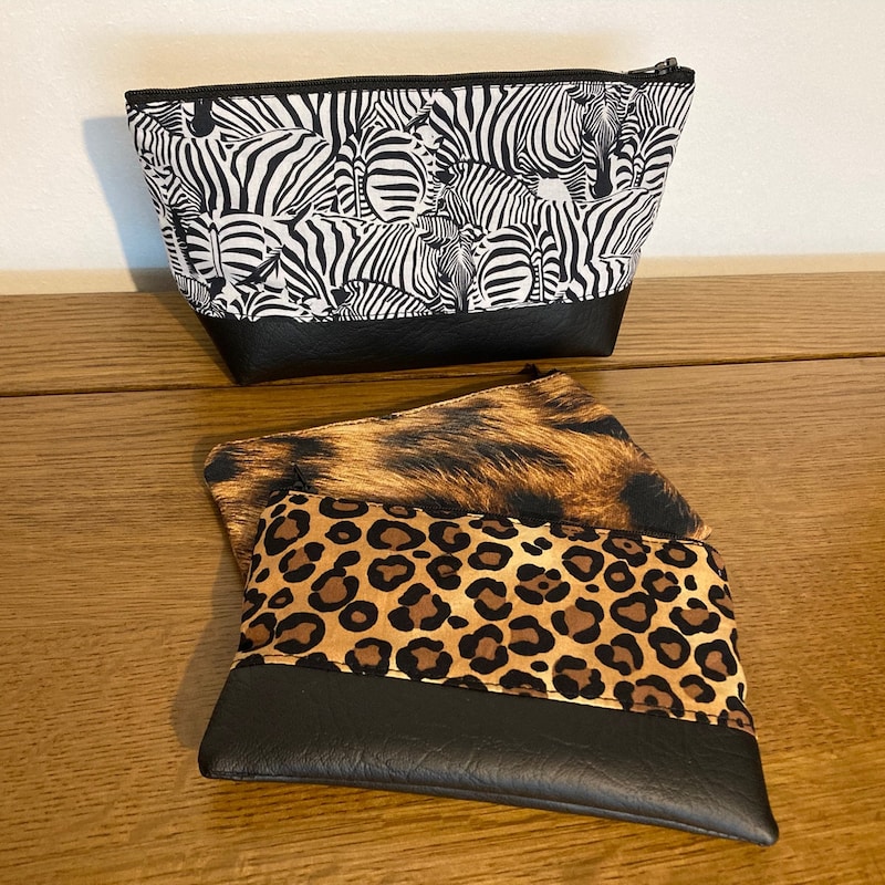 Animal Print Velvet Trim - Etsy UK