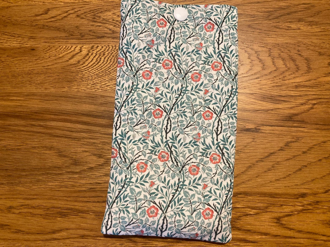Padded Phone Case Made in William Morris Sweet Briar Fabric. Handmade ...