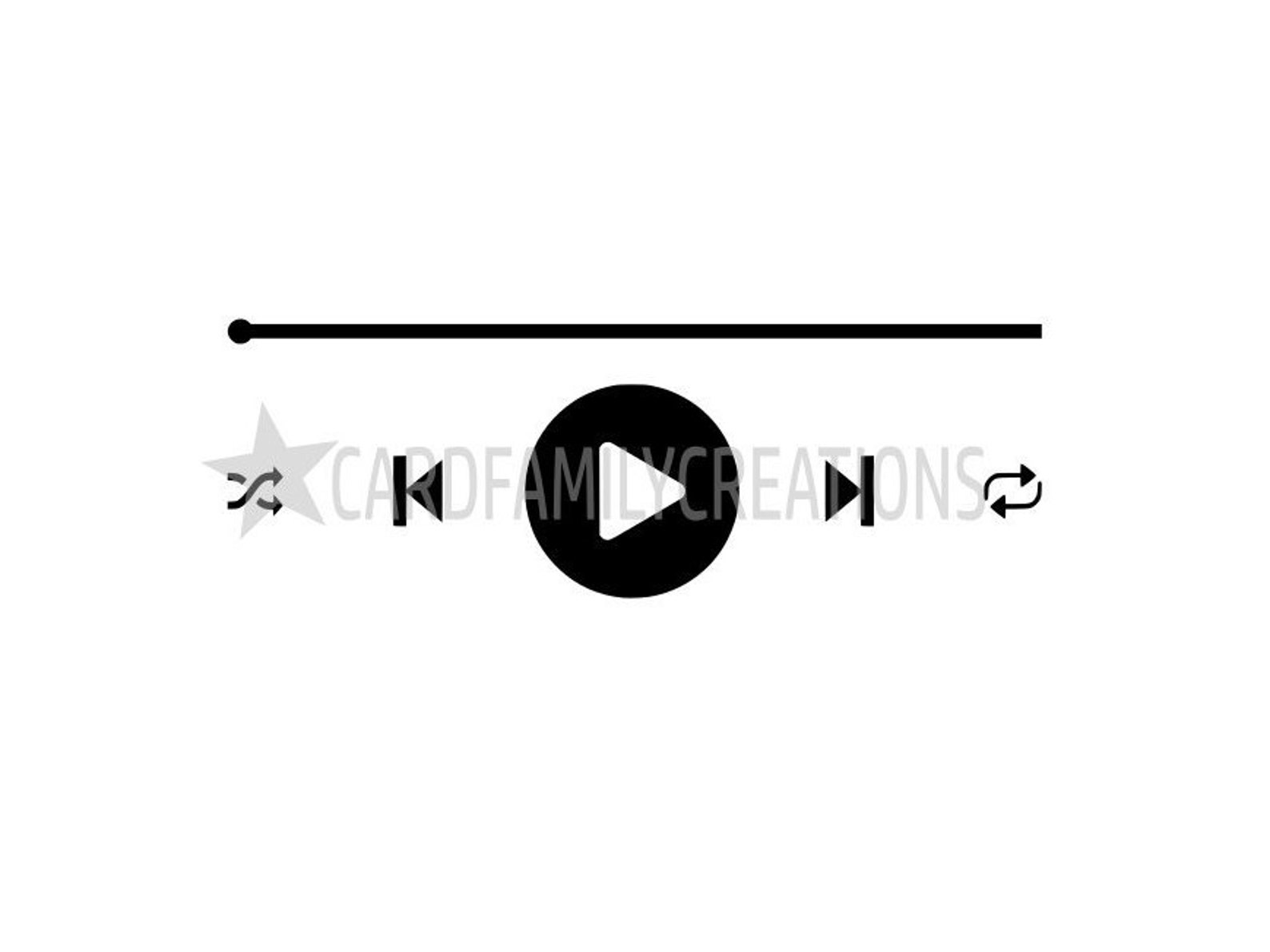 Spotify SVG Music Player Svg Music Player Glass Art Song | Etsy