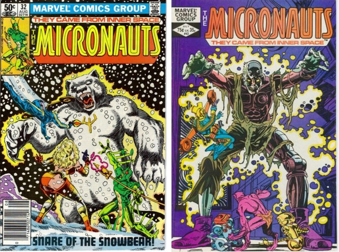 Micronauts Digital Comics on DVD Collection. - Etsy