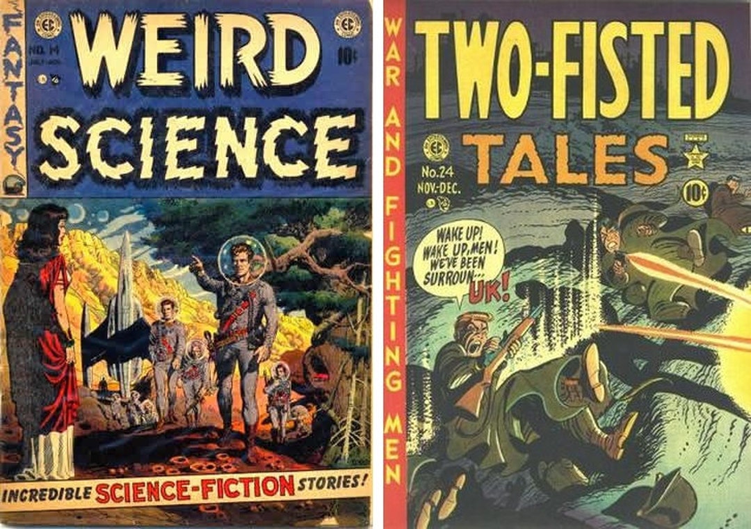 EC Comics Digital Comics on DVD Collection. - Etsy