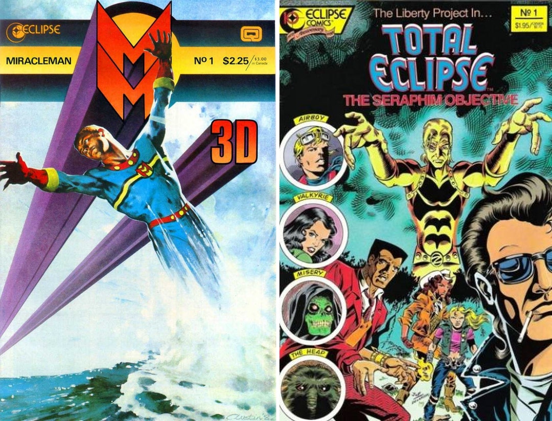 Eclipse Comics & Books Digital Comics on DVD Collection. 2 DVD Set. - Etsy
