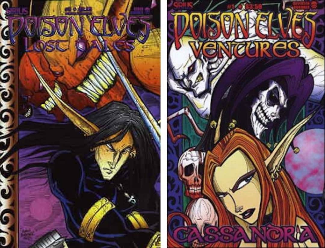 Poison Elves Digital Comics on CD Collection. - Etsy