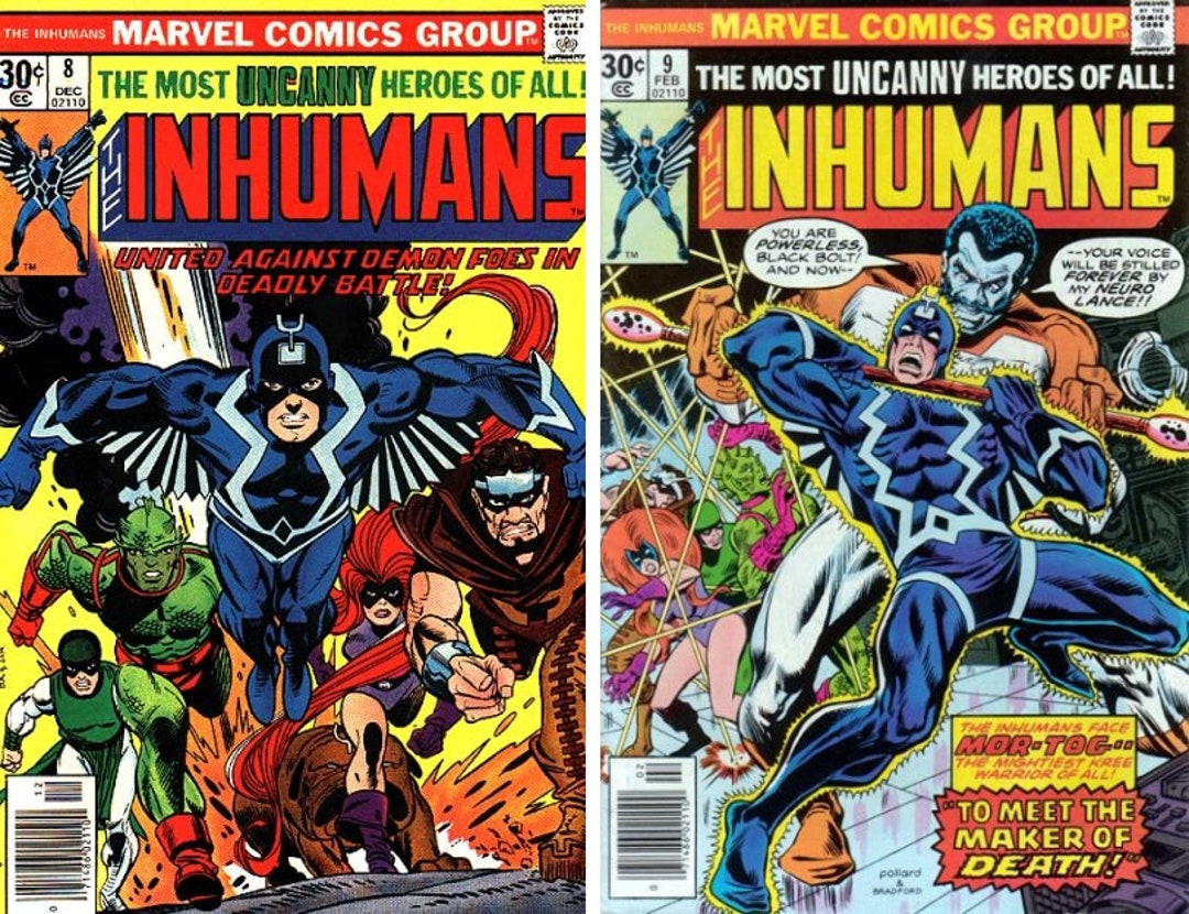 The Inhumans Digital Comics on CD Collection. - Etsy