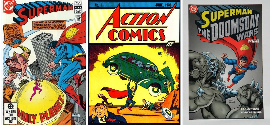 Superman Digital Comics 9 DVD Collection. 1000's of Digital Comics! - Etsy