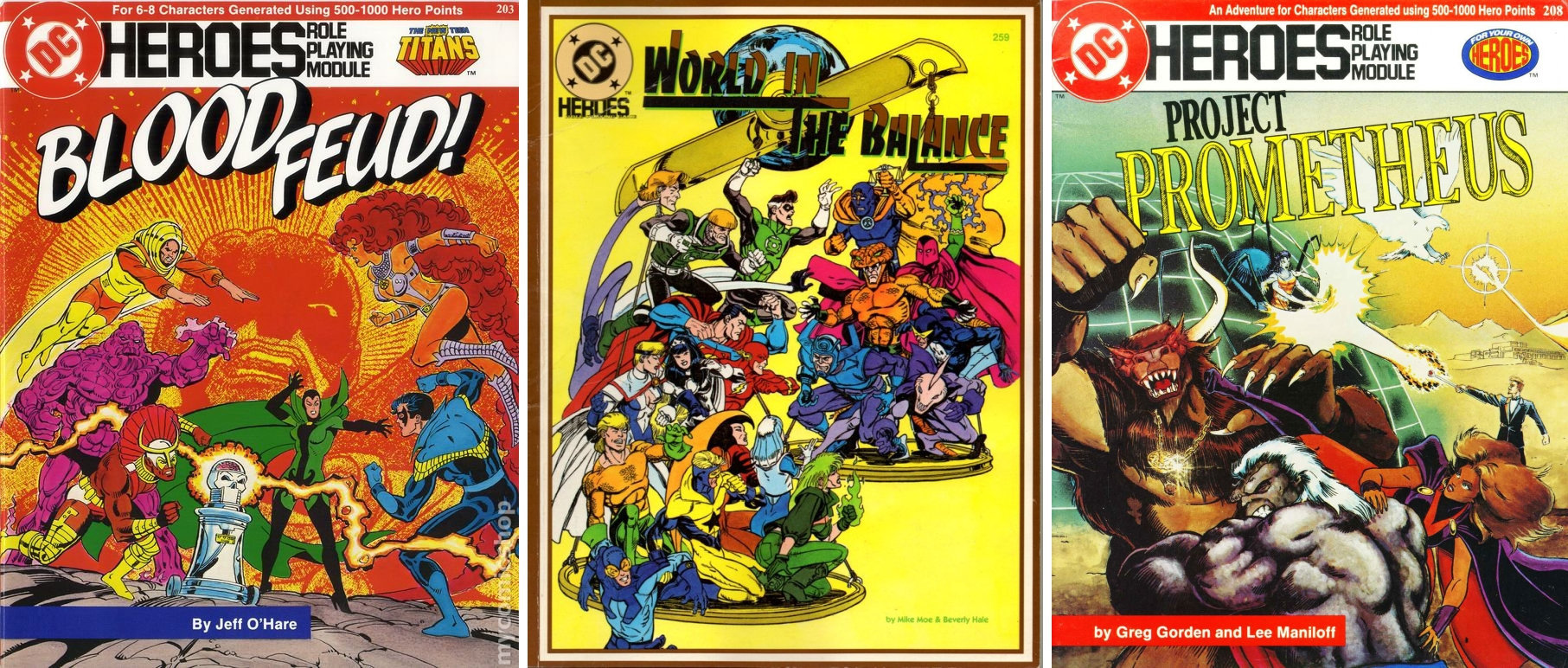 DC Heroes RPG Books on DVD Collection. - Etsy