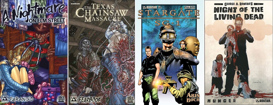 Avatar Press Comics Digital Comics on DVD Collection. - Etsy