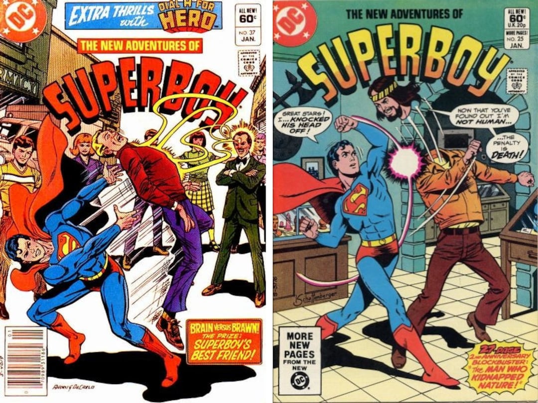Superboy Digital Comics on DVD Collection. - Etsy