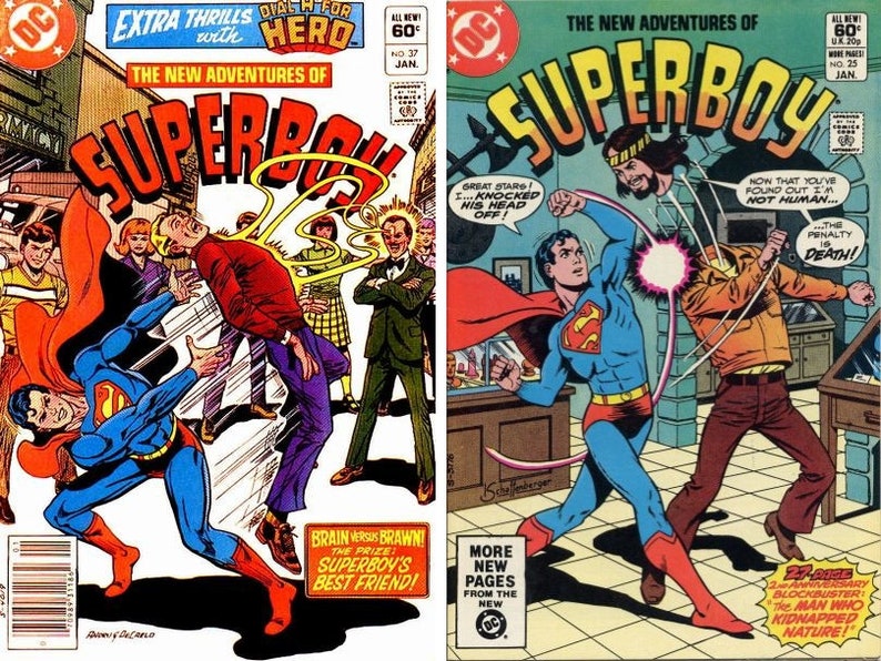 Superboy Digital Comics on DVD Collection. - Etsy