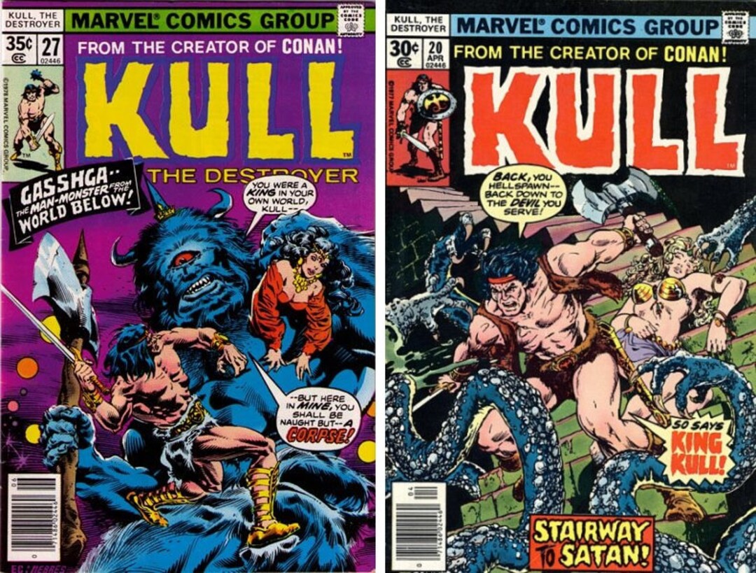 Kull the Conquer Digital Comics on CD Collection. - Etsy