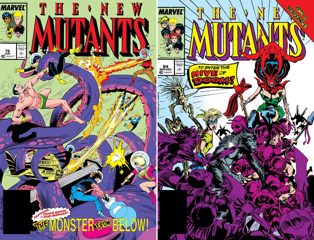 New Mutants Digital Comics on DVD Collection. - Etsy