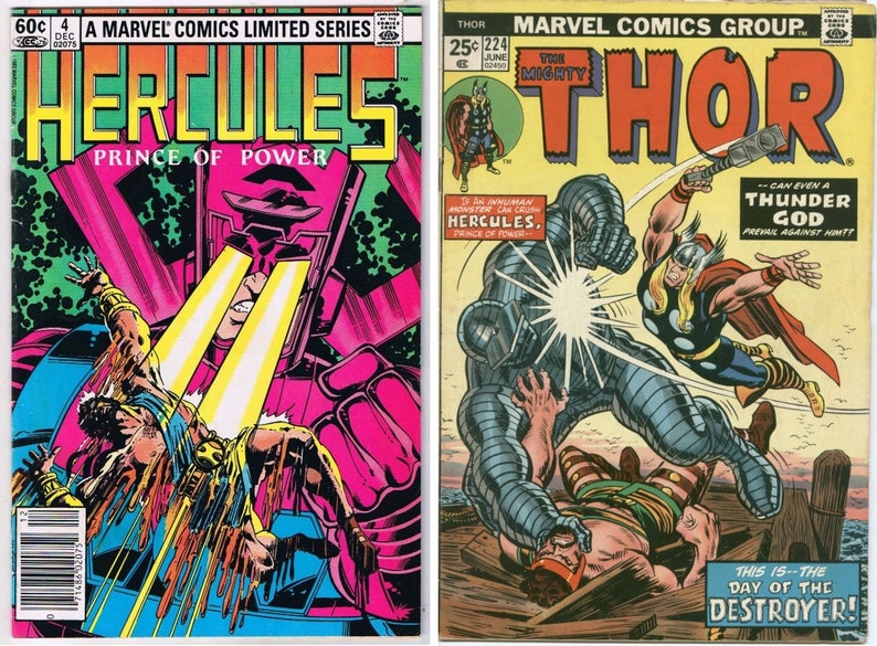 Thor and Hercules Digital Comics on DVD Collection. - Etsy
