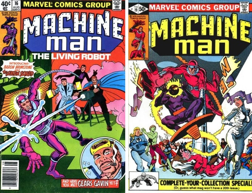 Machine Man Digital Comics on CD Collection. - Etsy
