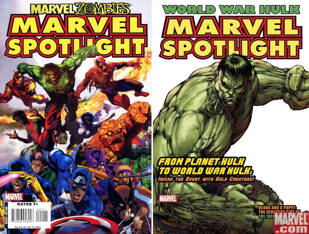Marvel Spotlight Digital Comics on DVD Collection. - Etsy