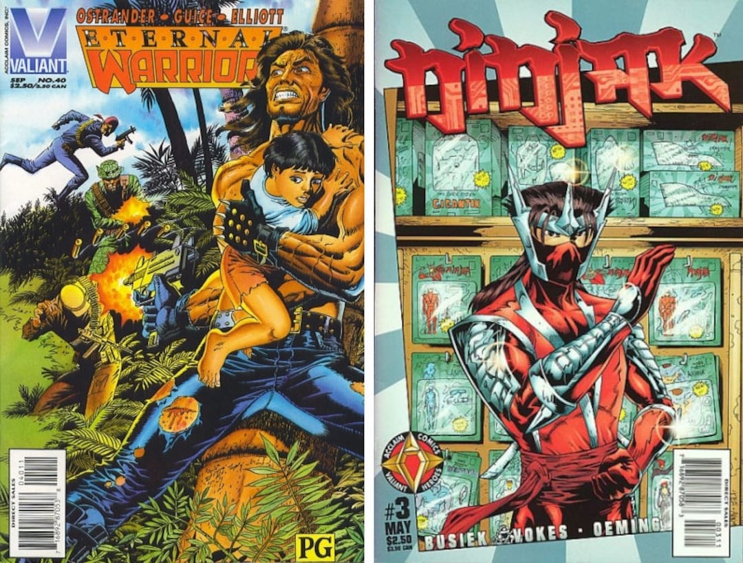 Acclaim Comics Digital Comics on DVD Collection. - Etsy