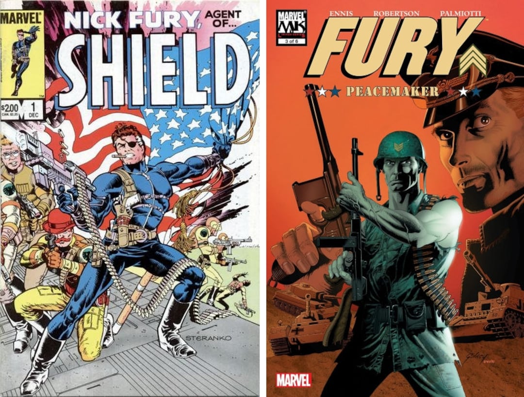 Nick Fury Digital Comics on DVD Collection. - Etsy