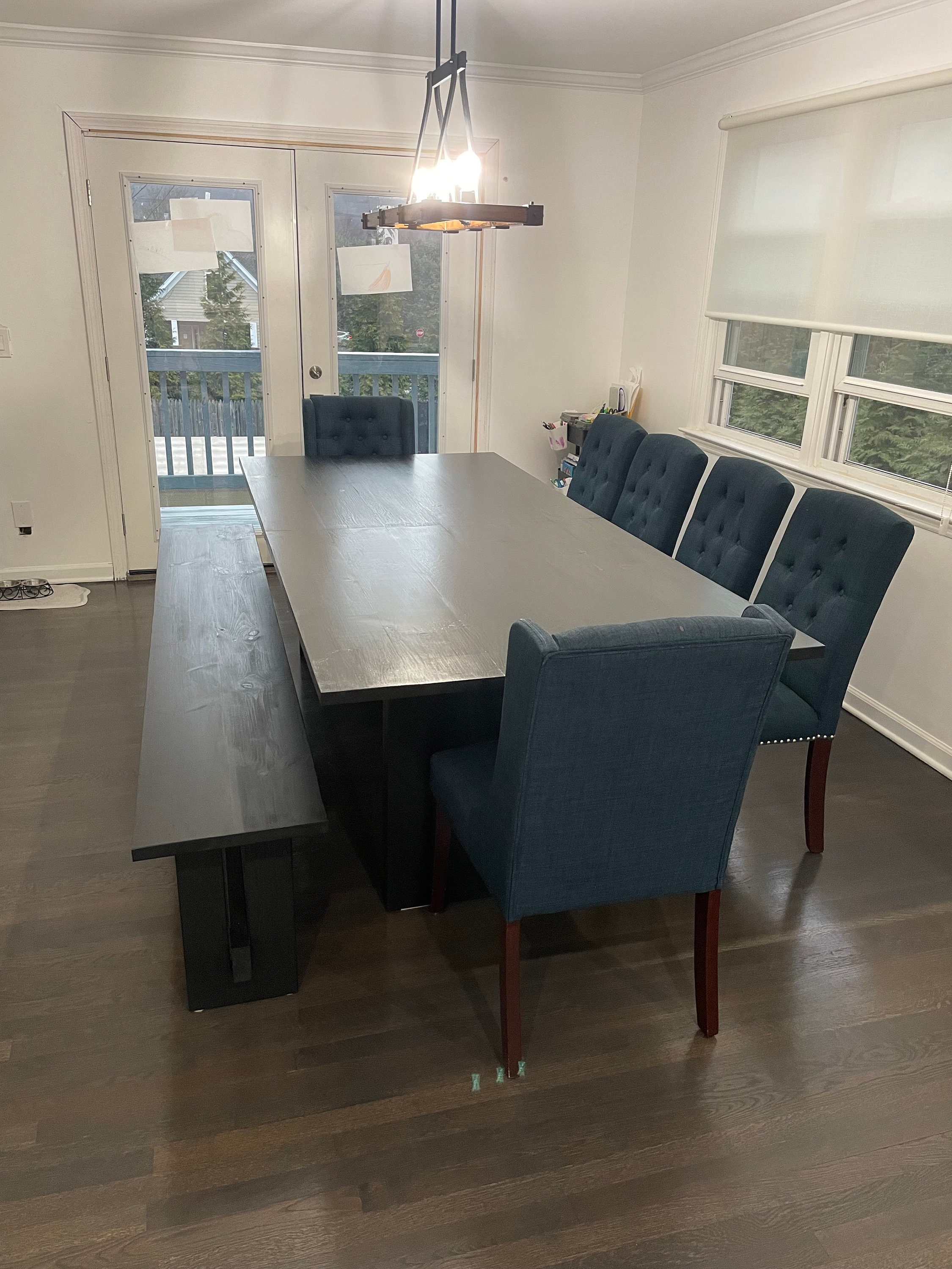 Farmhouse Table & Bench - Etsy