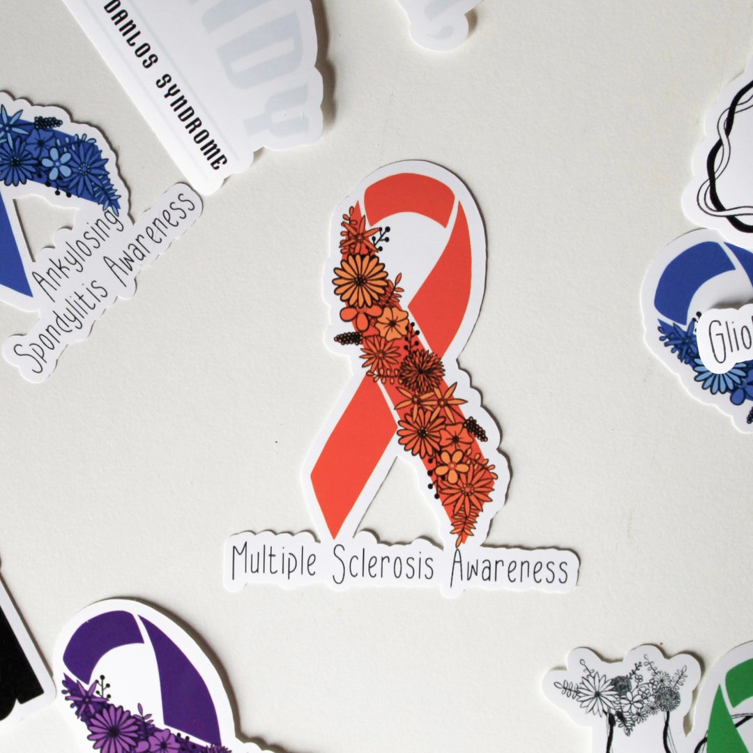 Multiple Sclerosis Awareness Sticker - Etsy