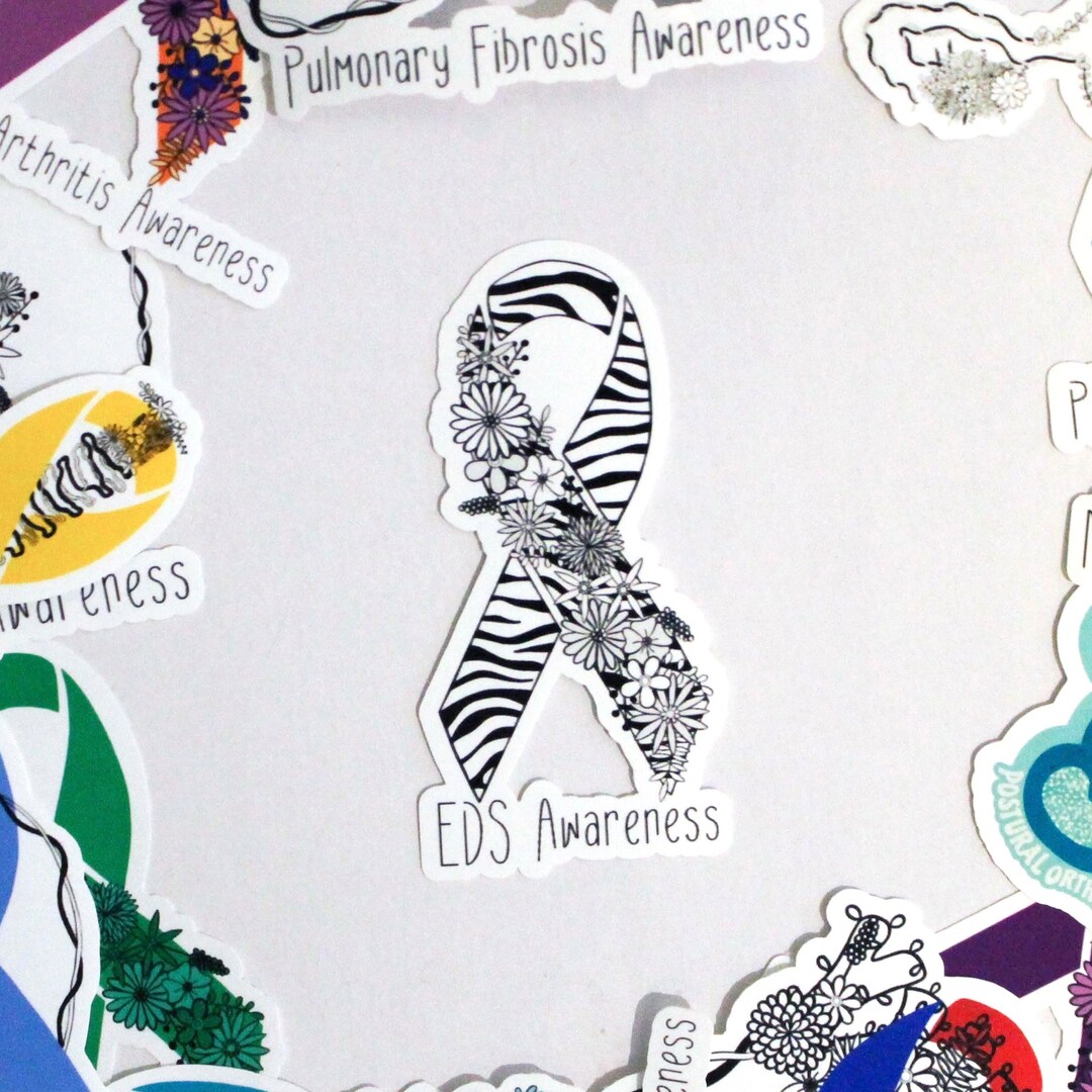 Ehlers-danlos Syndrome EDS Awareness Sticker - Etsy