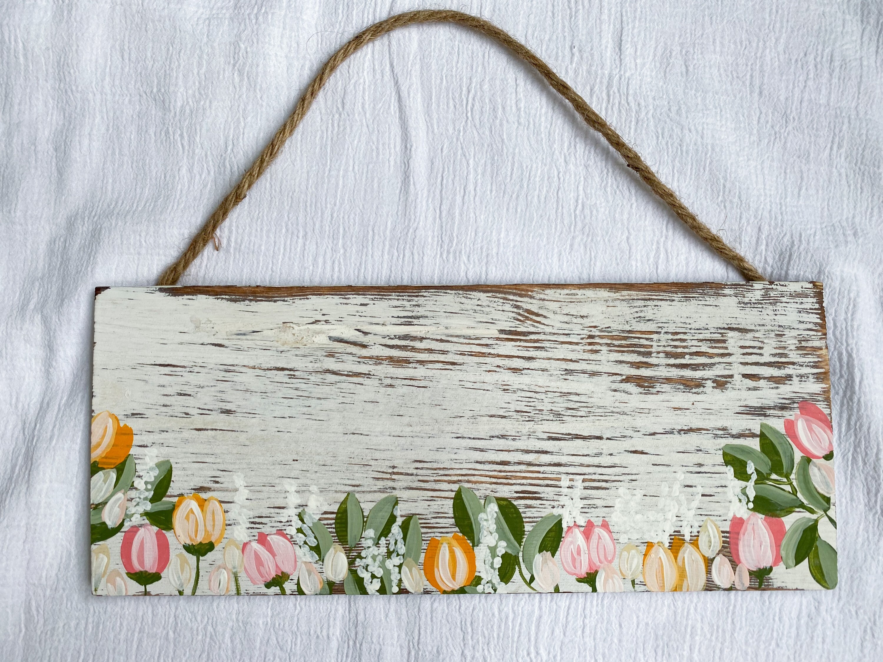 Floral Sign Wooden Signs Custom Sign Picture Decor Dorm | Etsy