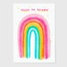 Follow the Rainbow pink X1 A4 Print - Etsy