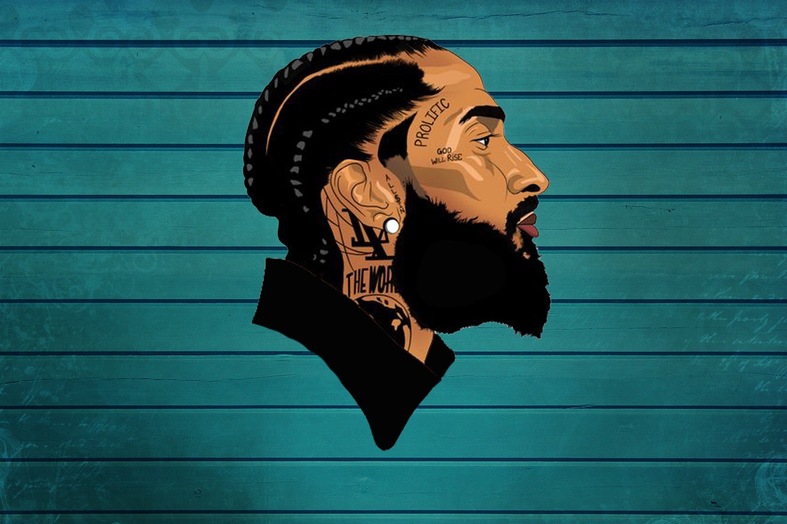 Nipsey Hussle Svg File Svg Cut File T Shirt Cricut Svg Digital Etsy
