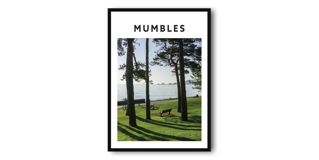 Mumbles Travel Print Mumbles Poster Unique Wallart Decor - Etsy