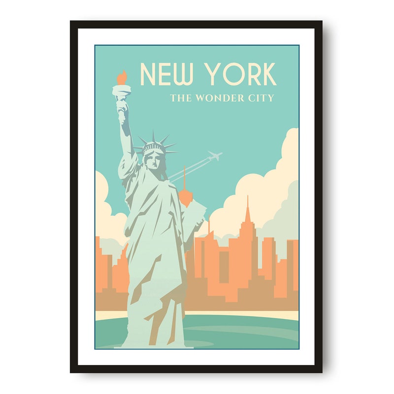 New York Poster - Etsy