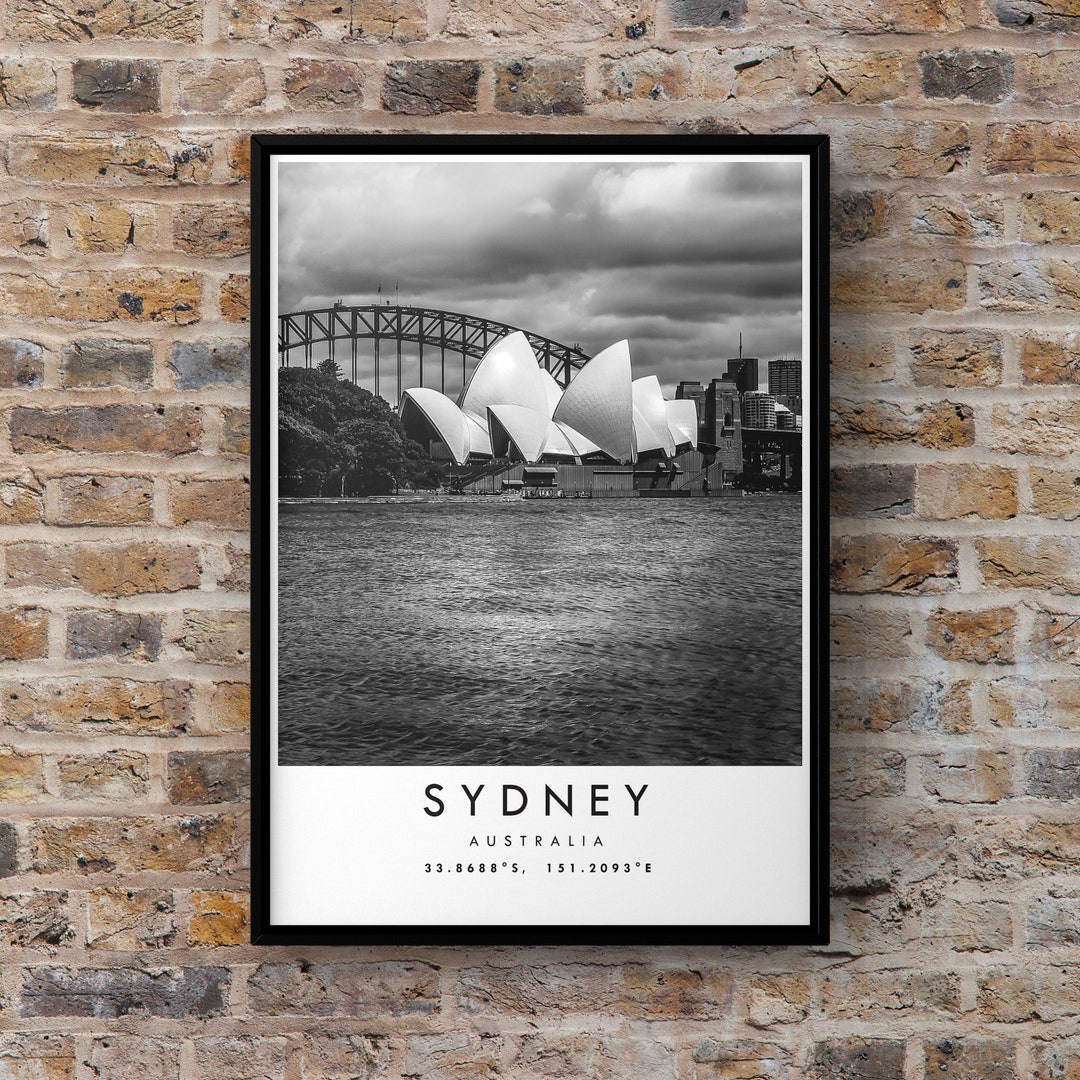 Sydney Travel Print Sydney Poster Print Sydney Wall Art - Etsy