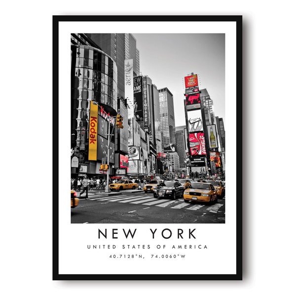 New York Poster - Etsy