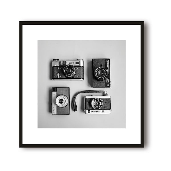 Vintage Camera Art - Etsy