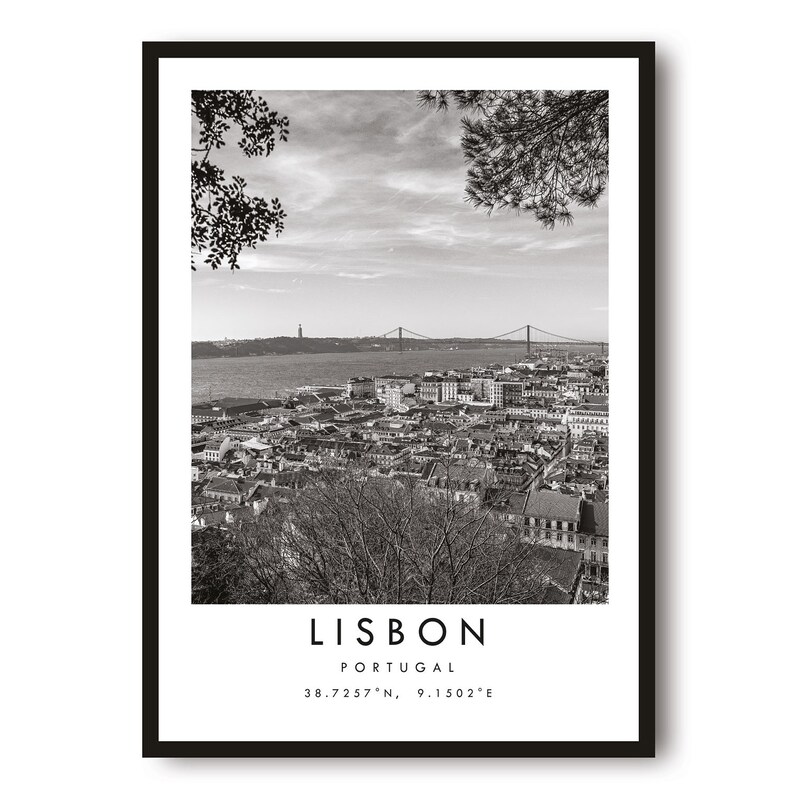 Lisbon Print - Etsy