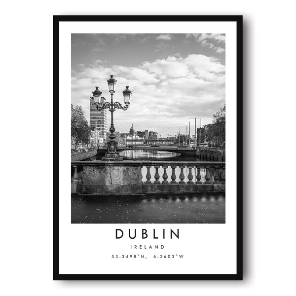 Dublin Poster - Etsy UK