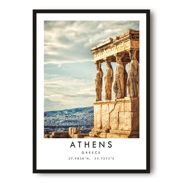 Athens Poster - Etsy