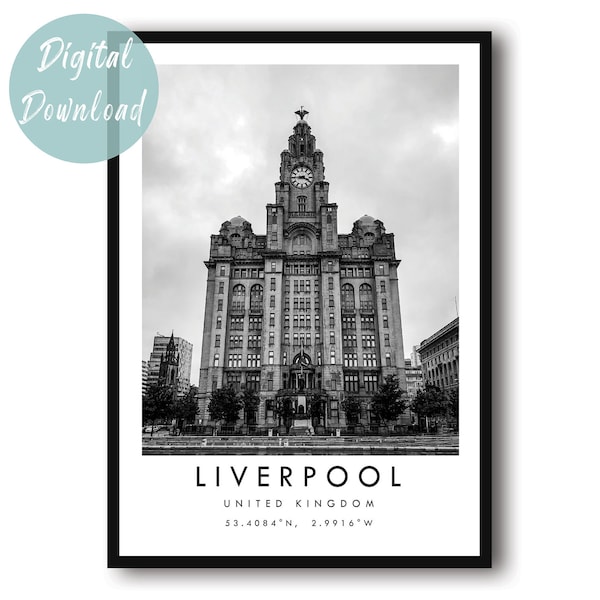 Liverpool Prints - Etsy UK