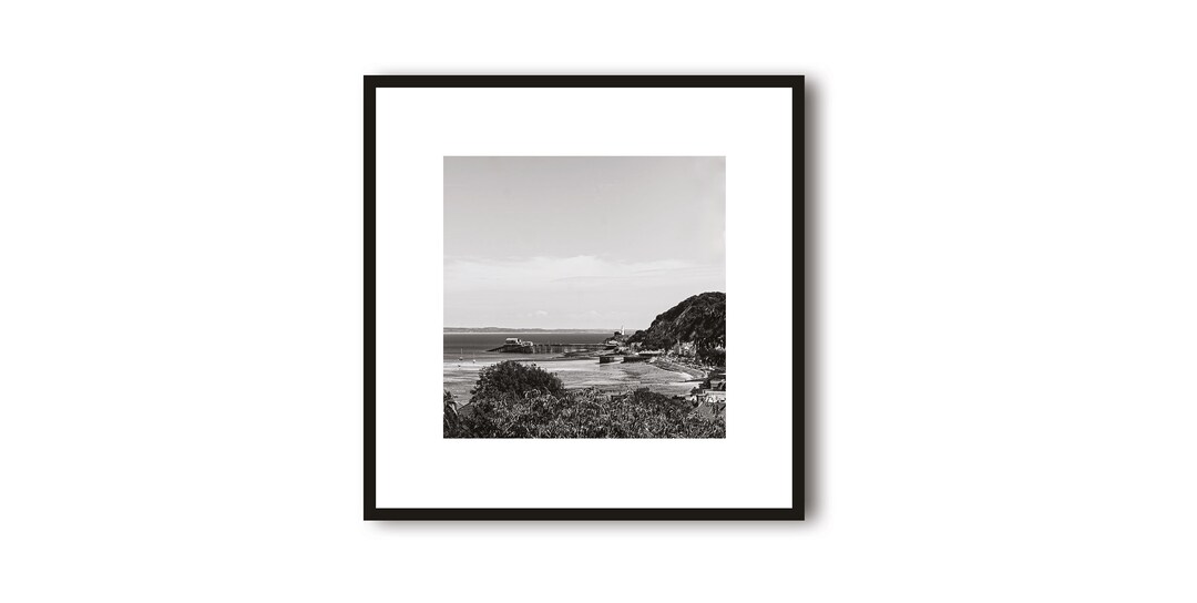 Mumbles Photo Print With White Border | Gower Peninsula Photography ...