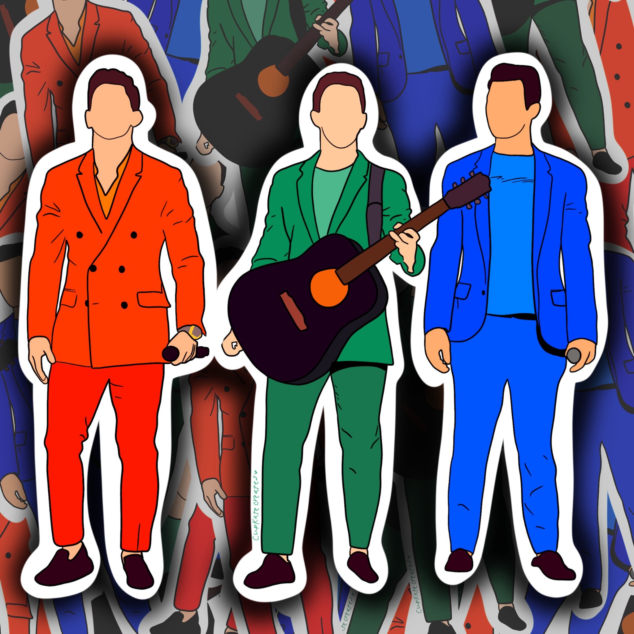 Jonas Brothers / Jonas Brothers Sticker / Joe Jonas / Nick | Etsy