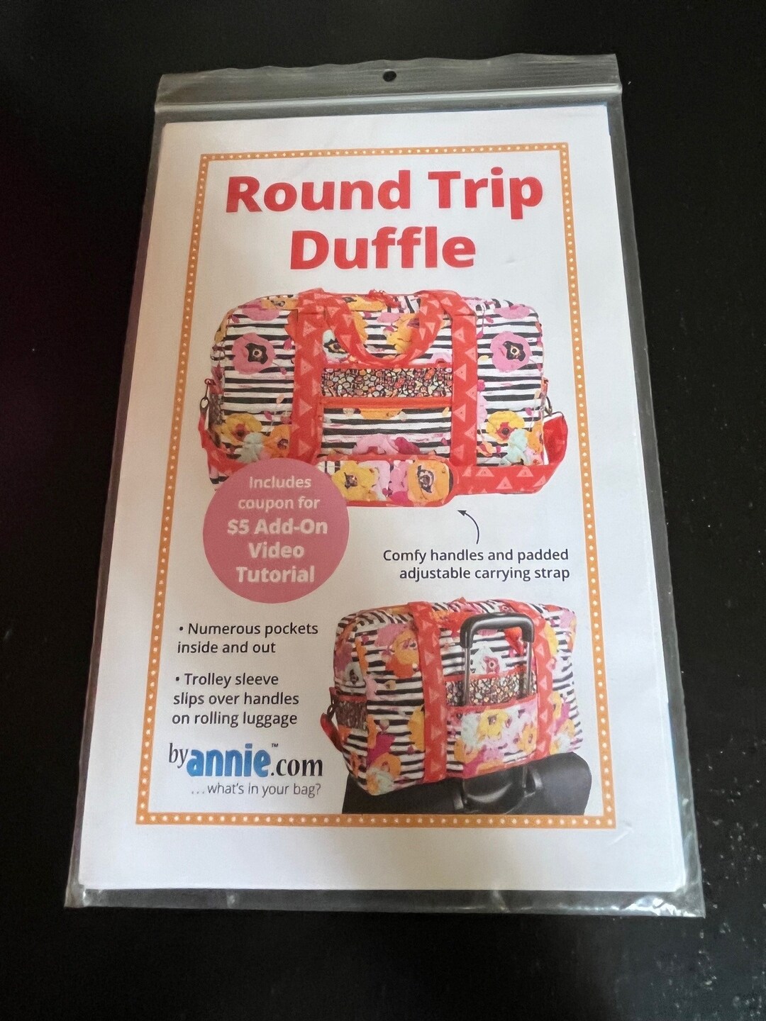 Round Trip Duffle Bag Pattern - Etsy